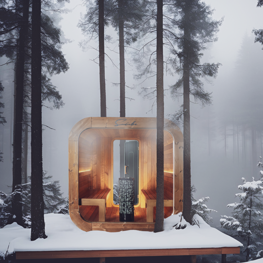 Suncube Buitensauna Model M Natural — Vanhie